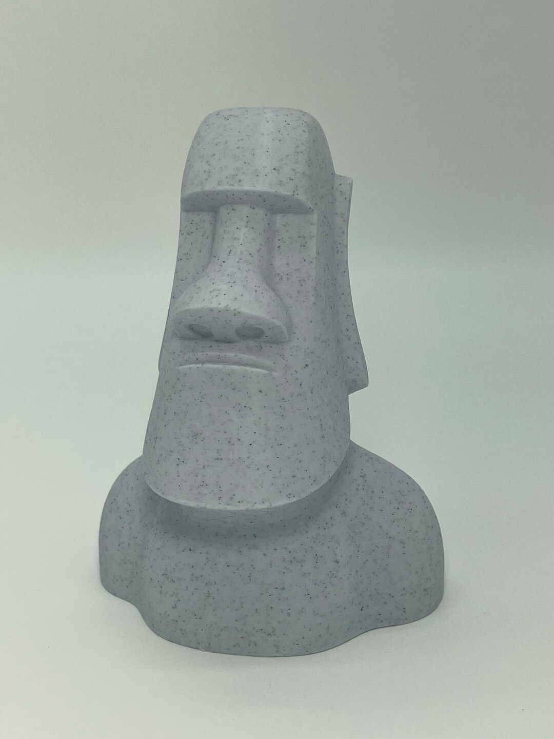 Moai Head Sculpture Striking 3-D Printed Artwork - Etsy