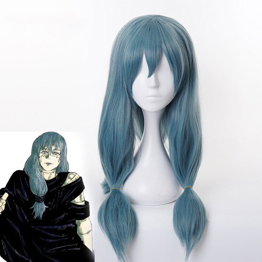 Anime Jujutsu Kaisen Mahito Cosplay Costume Wig Halloween Etsy