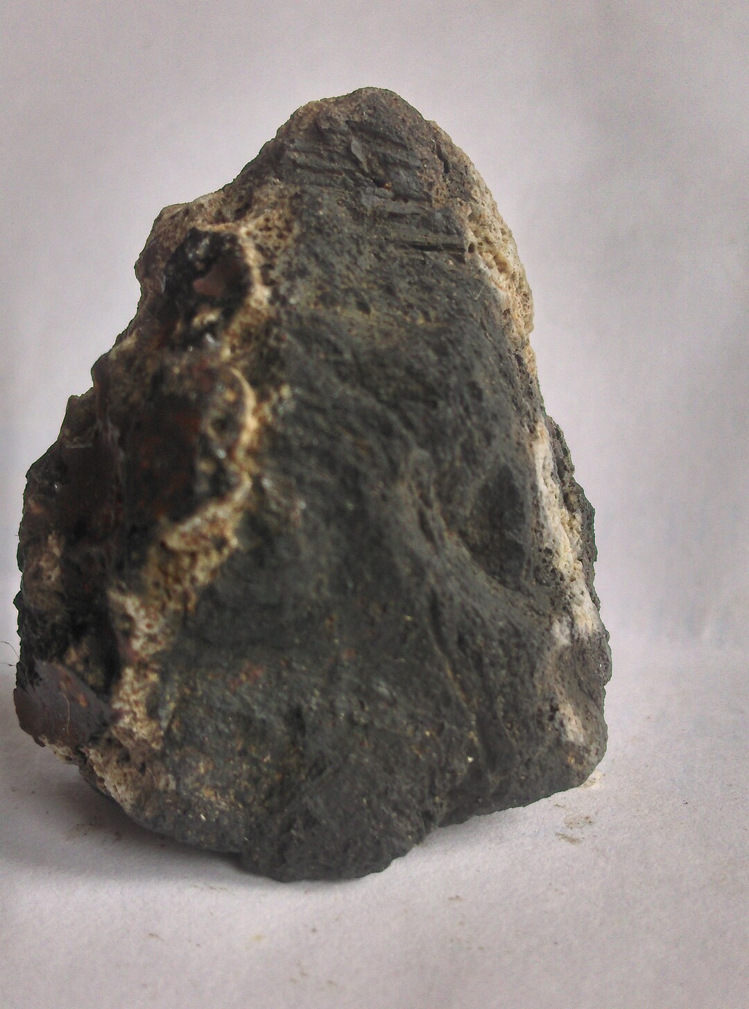 Superb Lunar Fragment of Fine Feldspathic Regolith With Purple ...