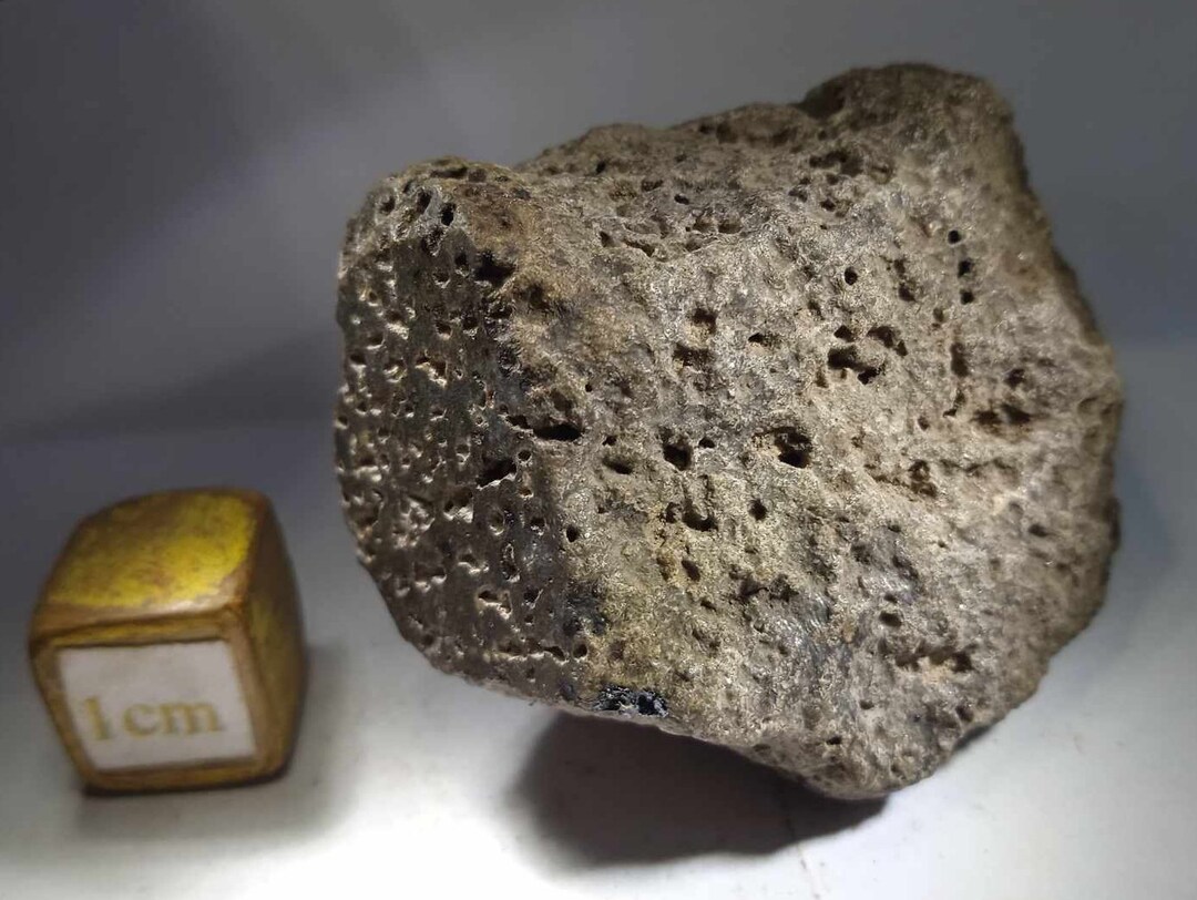 Fragment of Lunar Meteorite Basalt Vesicular Ilmenite / 45.39 G - Etsy