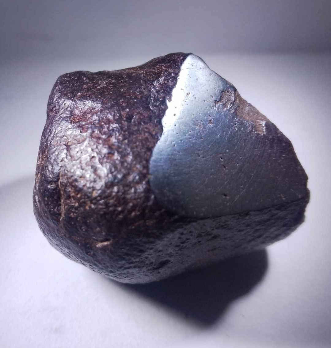 Achondrite Meteorite, Crystalline Basalt, Lava Fountain Type, Rich in ...