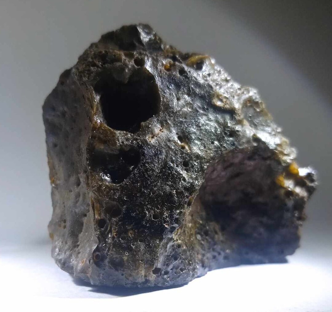 Stunning Orange-brown Glass Impactite With Flow-banded - Etsy