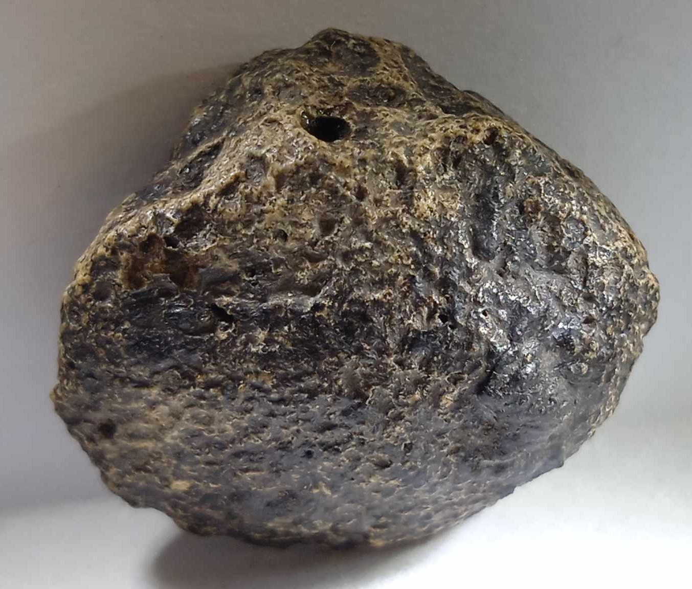 Superb Lunar Meteorite Vesicular Ilmenite Basalt Rich in Olivine / 6.30 ...