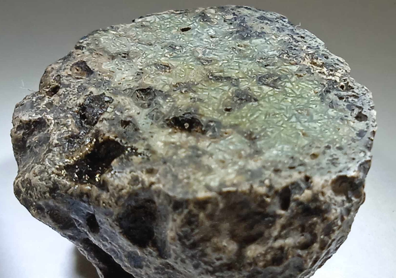 Superb Lunar Meteorite Vesicular Ilmenite Basalt Rich in Olivine / 6.30 ...