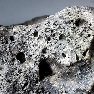 Large Achondrite Meteorite, Lunar Basalt, Crystalline Vesicular, Rich ...