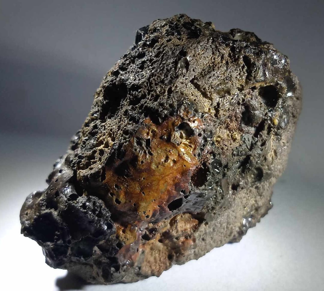 Lunar Impact Meteorite Melted Fine Regolith With Vitrified Vesicular ...