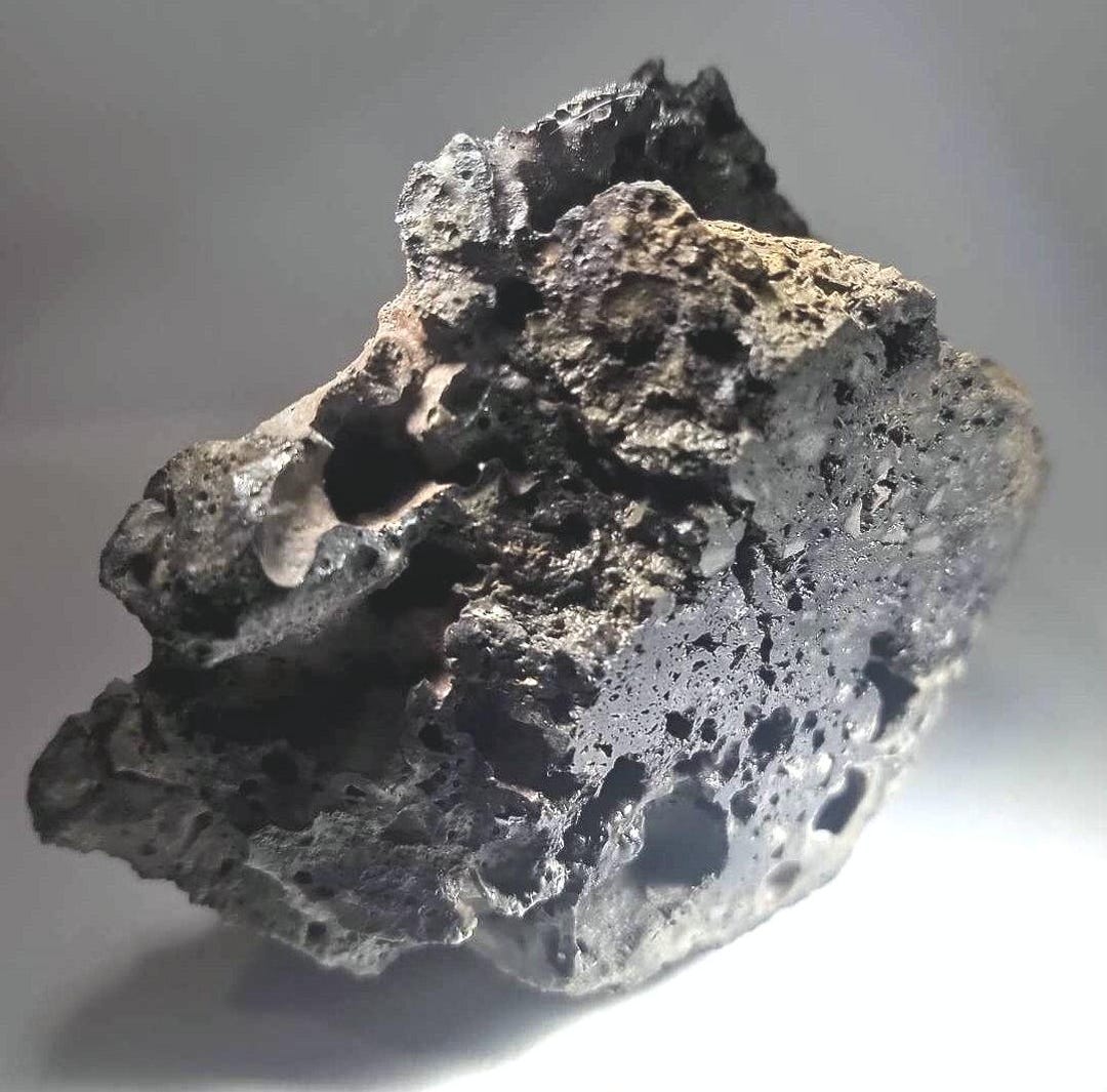 Superb Impactite From a Lunar Meteorite Melt Breccia With Vesicular ...