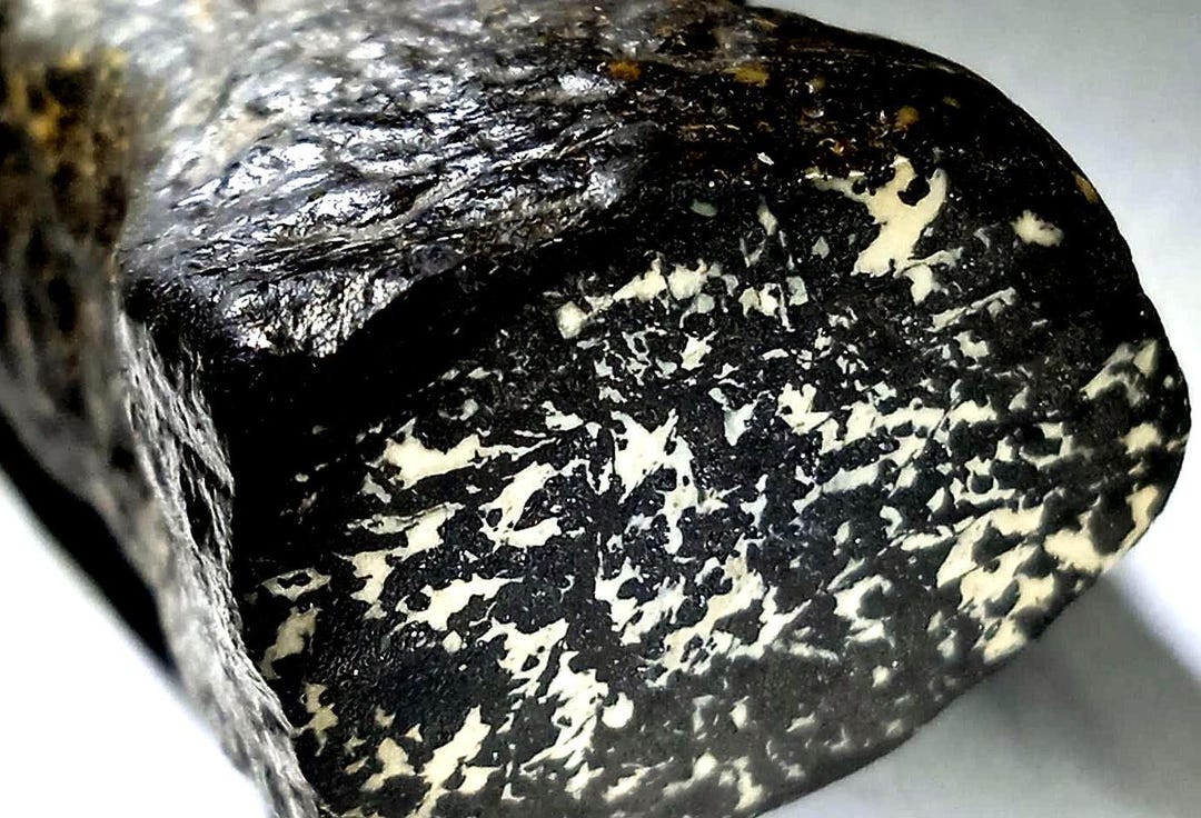 Unique Lunar Achondrite Meteorite Melted Basalt Sea Impact / 30.44 G - Etsy