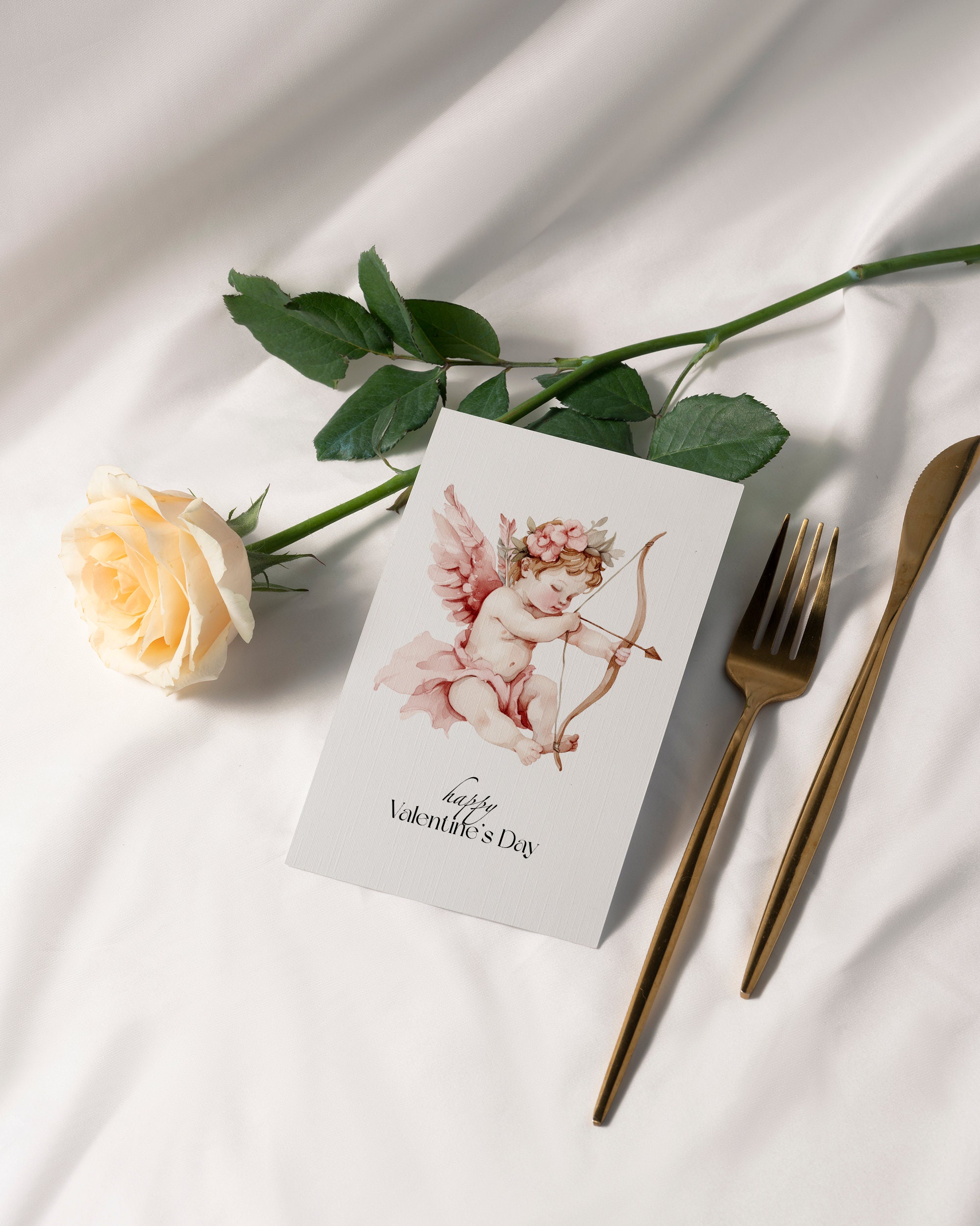 Watercolor Cupid Angel Clipart, Cute Valentine's Day Clipart Png, Baby ...