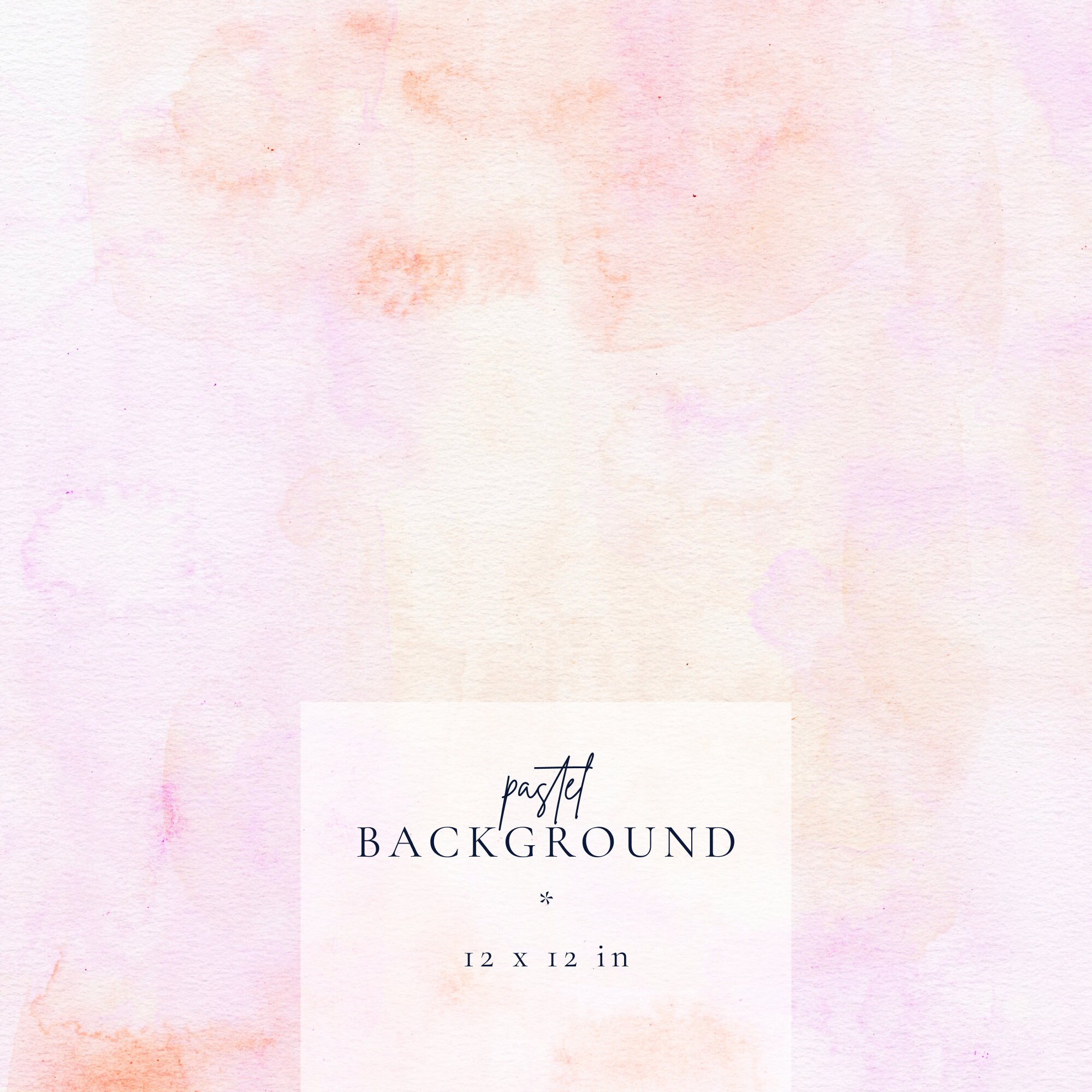 Pastel Watercolor Digital Background Clip Art, Watercolor Paper Texture ...