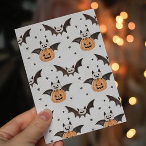 Halloween Seamless Pattern Bundle, 10 Spooky Watercolor Designs, Cute ...