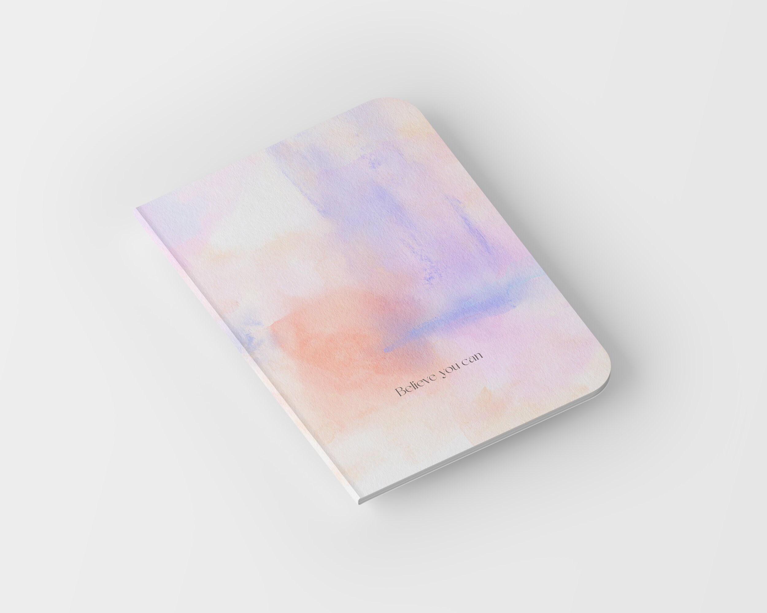 Pastel Watercolor Digital Background Clip Art, Purple Orange Watercolor ...