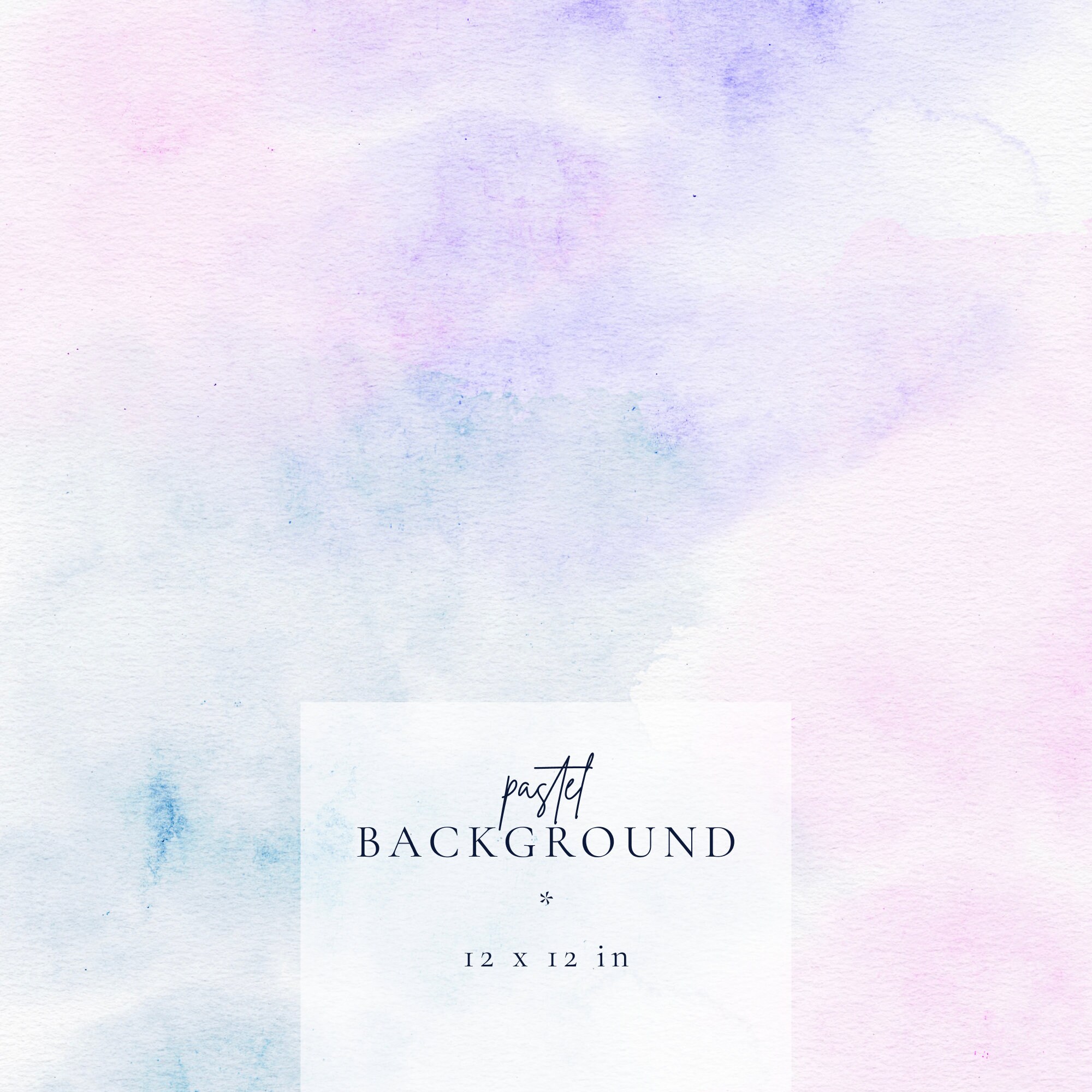 Pastel Watercolor Digital Background Clip Art, Watercolor Paper Texture ...