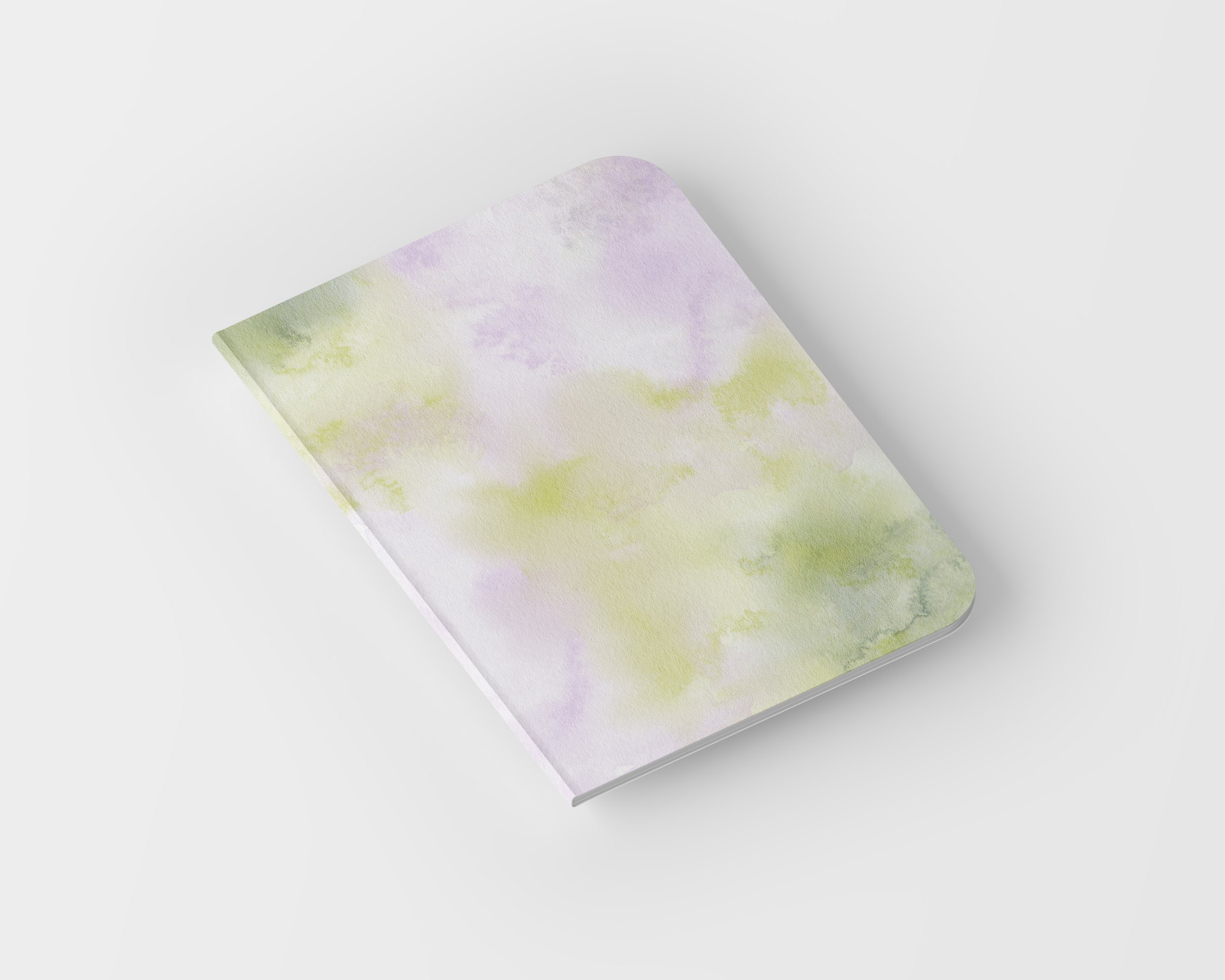Pastel Watercolor Digital Background Clip Art, Purple Green Watercolor ...