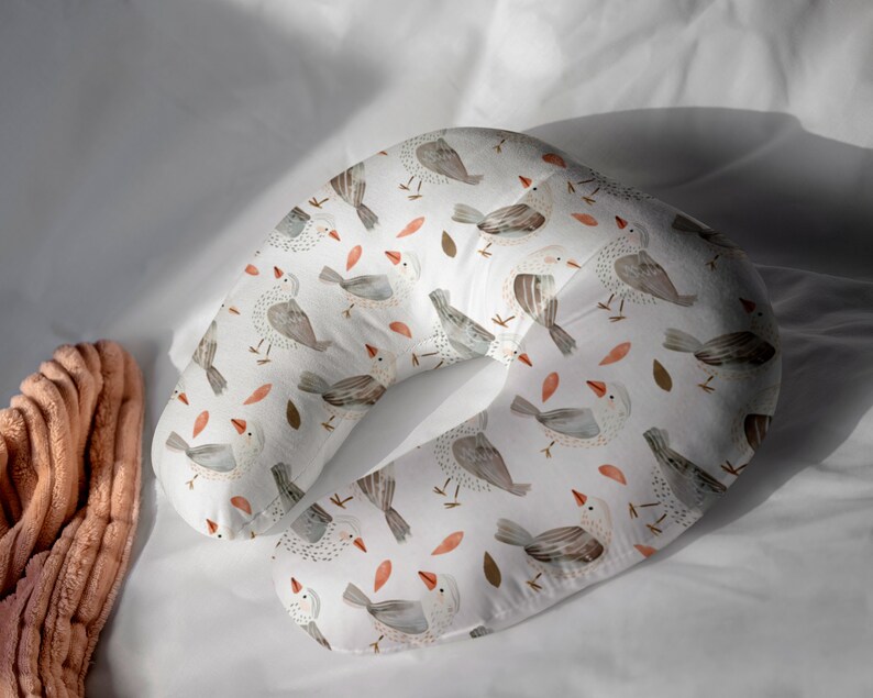 Whimsical Seagull Digital Paper Seamless Pattern for Scrapbooking ...