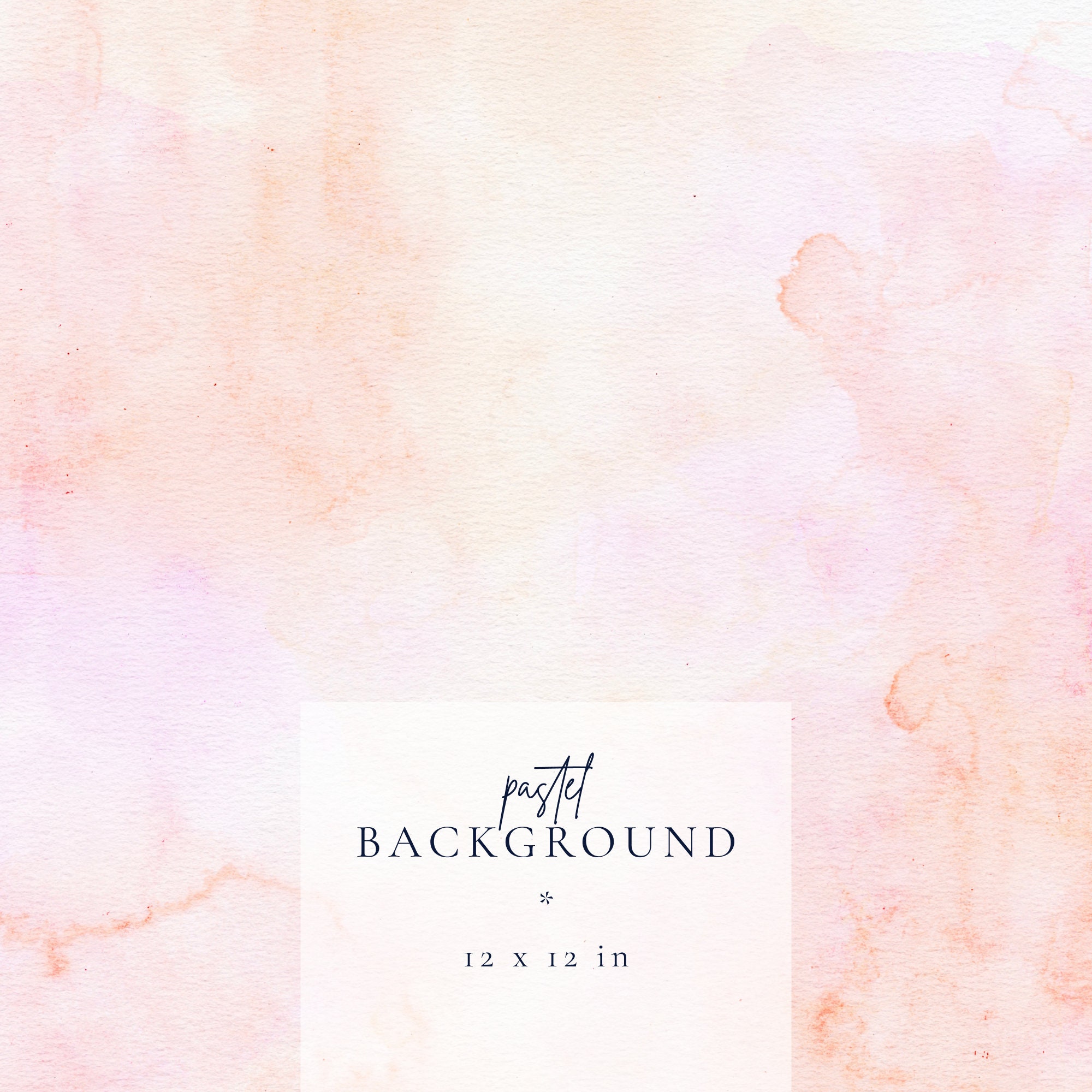Pastel Watercolor Digital Background Clip Art, Watercolor Paper Texture ...