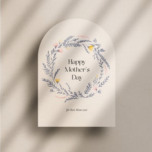 Watercolor Floral Doodle Wreath Png, Wildflower Wreath Clipart, Modern ...