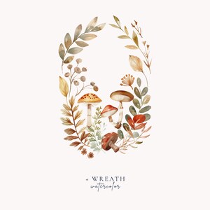 Watercolor Woodland Animals Clipart, Forest Friends Clip Art, Cute Fall ...