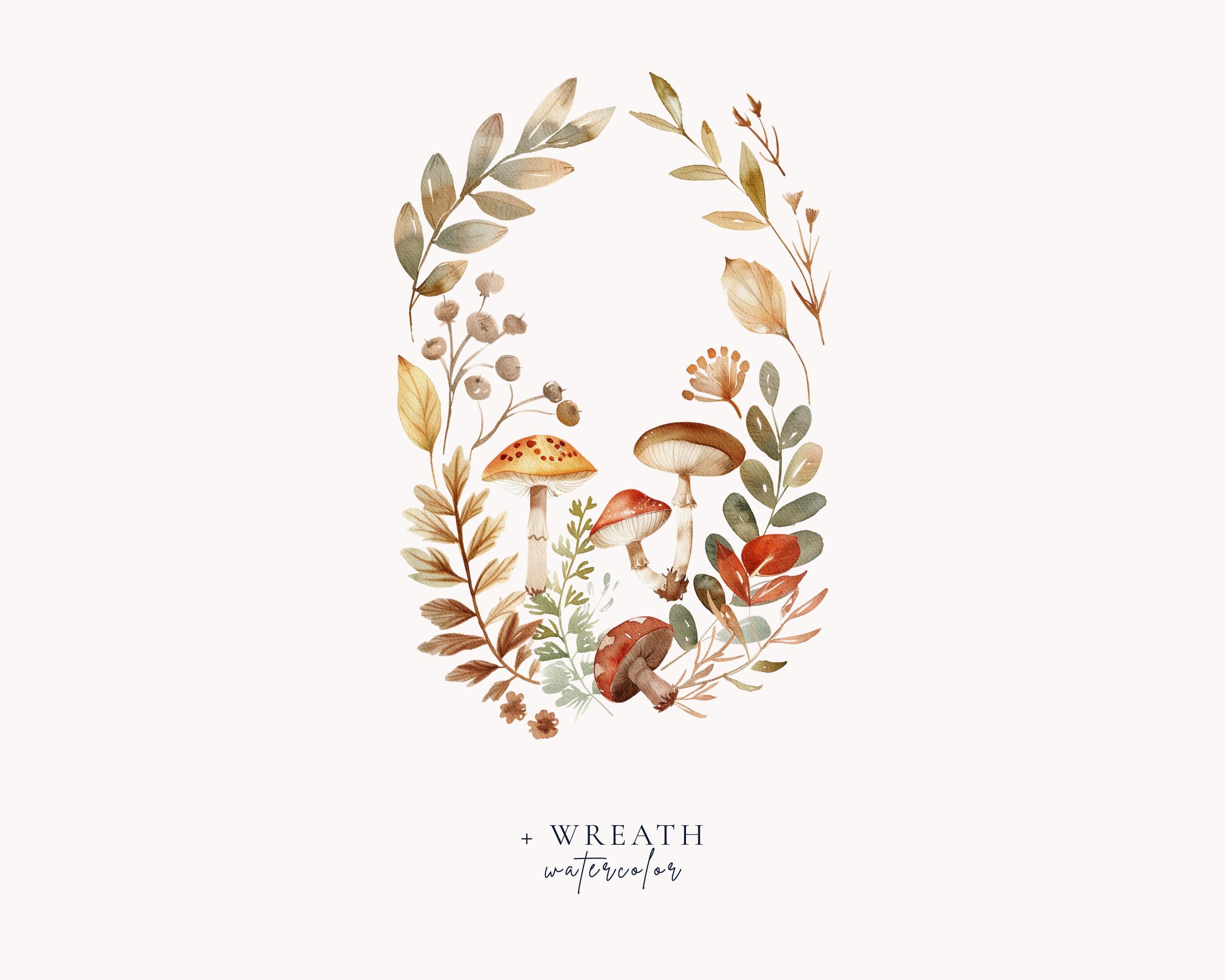 Watercolor Woodland Animals Clipart, Forest Friends Clip Art, Cute Fall ...