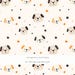 Cute Watercolor Dogs Seamless Pattern, Pet Portrait Repeat Design, Dog ...