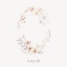 Wildflower Wreath Watercolor Autumn Clipart, Summer Floral Frame ...