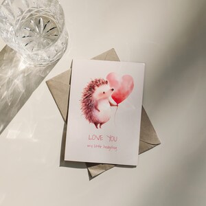 Hedgehog With Heart Clipart, Hedgehog Valentine Clipart, Happy ...