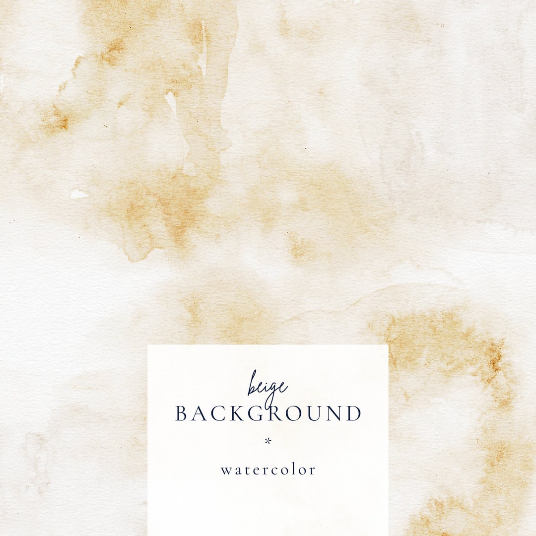 Watercolor Background Digital Clip Art, Neutral Watercolor Splatter ...