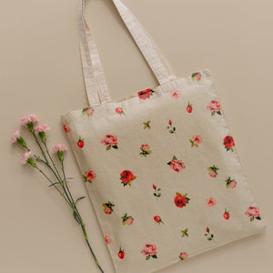 Red Roses Seamless Pattern, Watercolor Rose Background, Floral Pattern ...