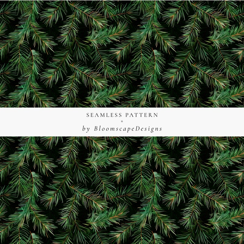 Dark Pine Wallpaper - Etsy