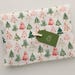 Watercolor Christmas Tree Seamless Pattern, Festive Holiday Digital ...