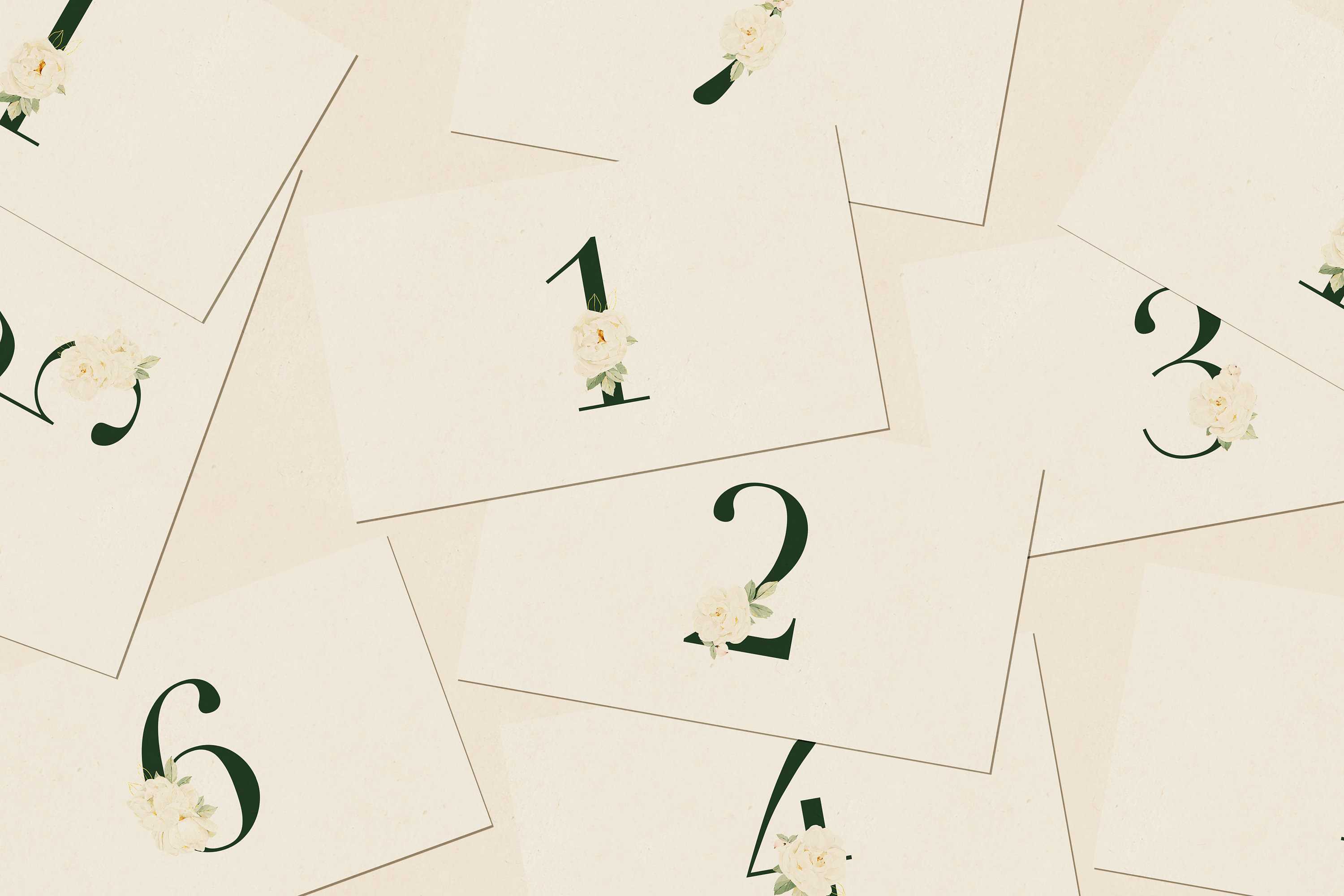 Watercolor Floral Alphabet Number Floral Clipart Botanical Alphabet ...