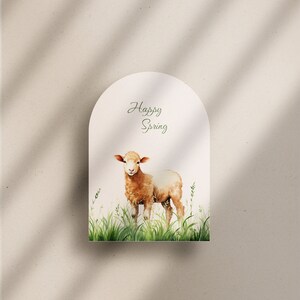 Watercolor Lamb Clipart, Sheep Spring Clipart Png, Clipart Bundle, Baby ...
