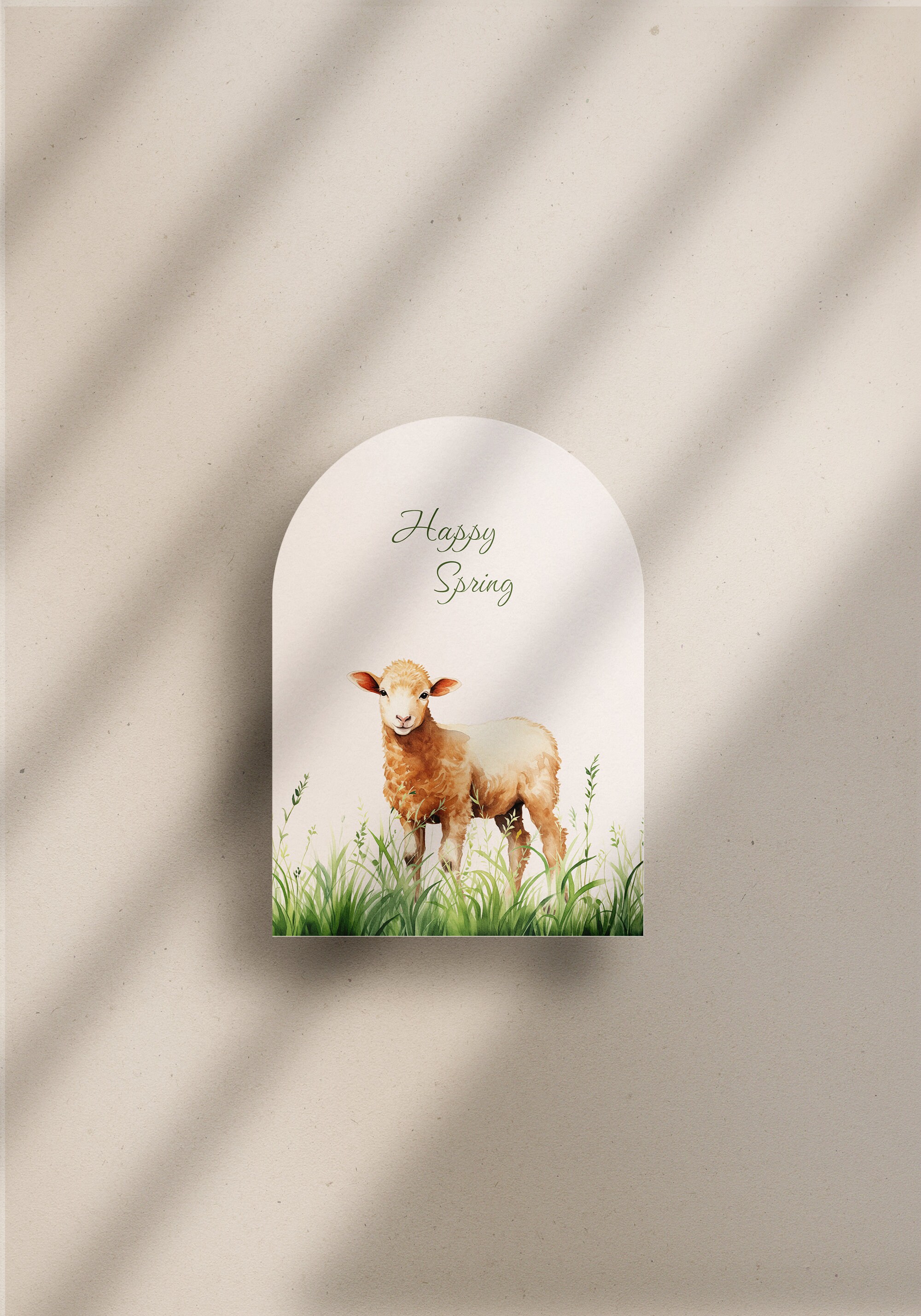 Watercolor Lamb Clipart, Sheep Spring Clipart Png, Clipart Bundle, Baby ...