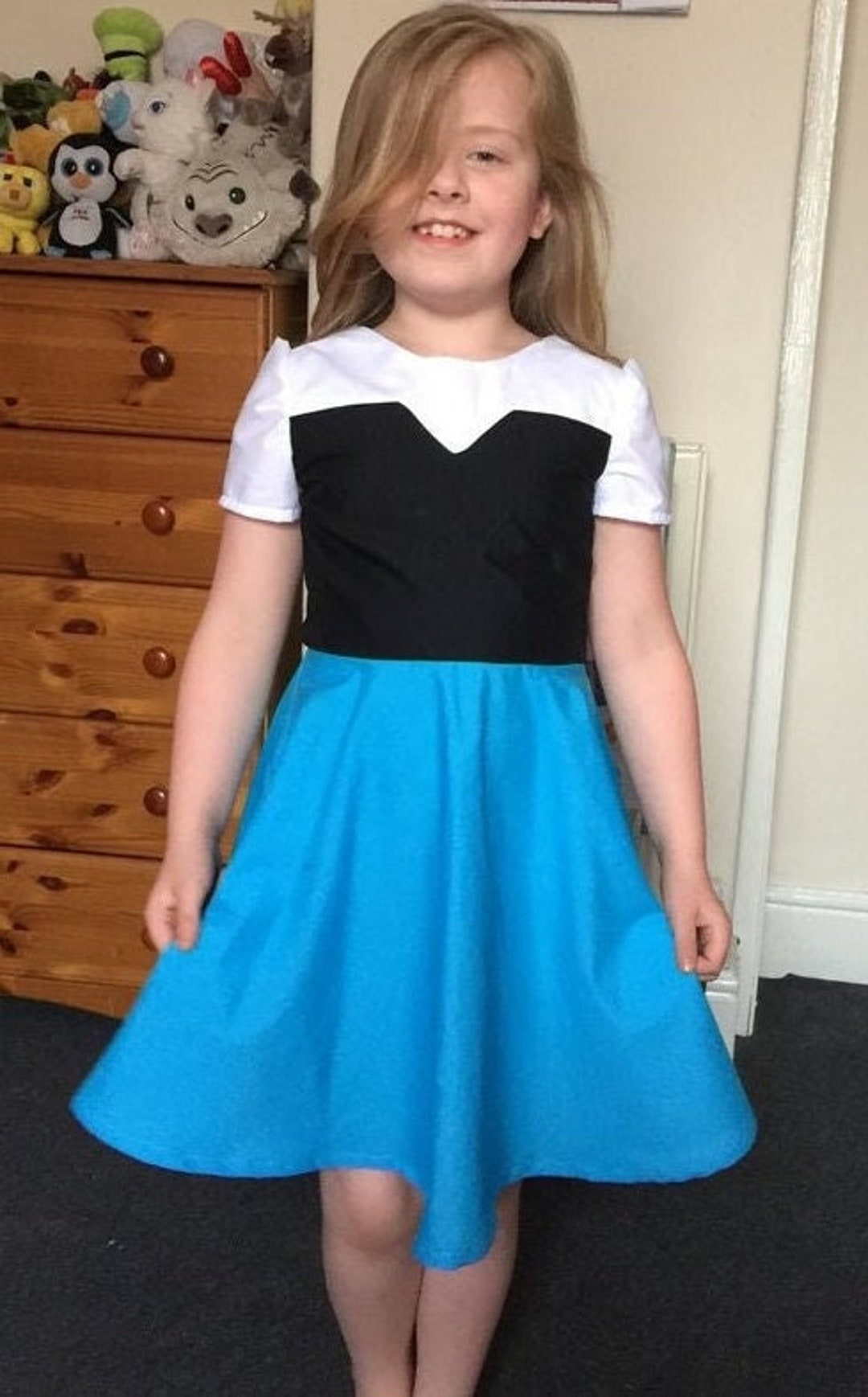 Ariel Town Inspired Cotton Dress, for Cosplay, Disney Parks, Dress up ...