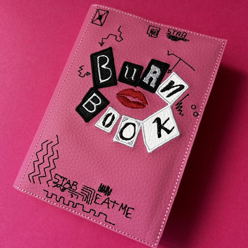 Burn Book Cover - Etsy