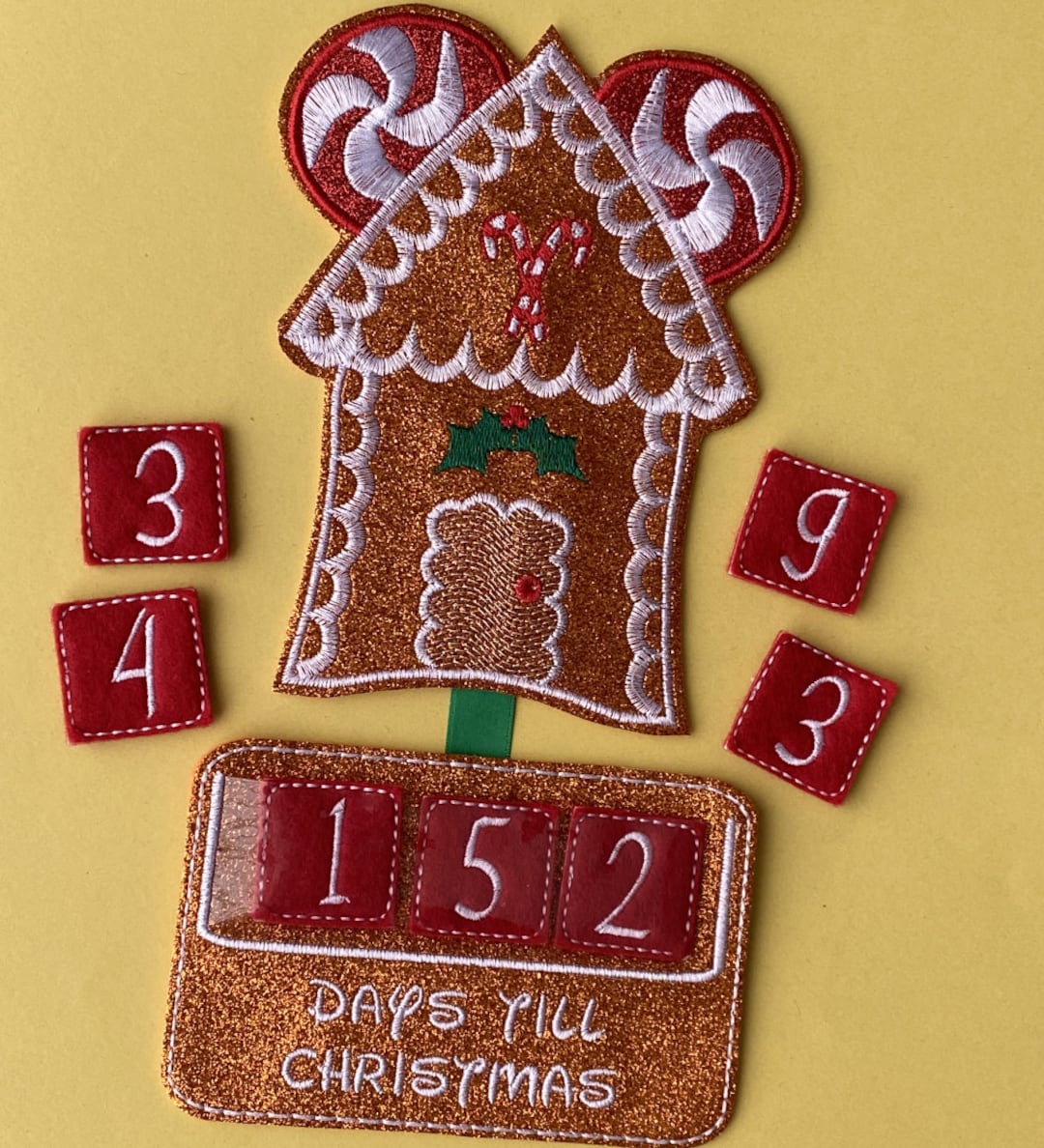 Disney Inspired Gingerbread Christmas House Inspired Countdown - One ...