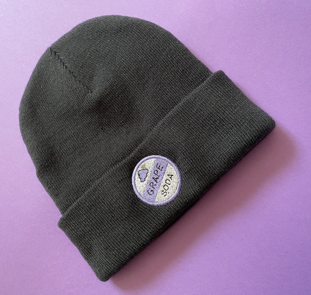 Grape Soda Badge Inspired Design - Adult Beanie, Disney UP, Russell and ...