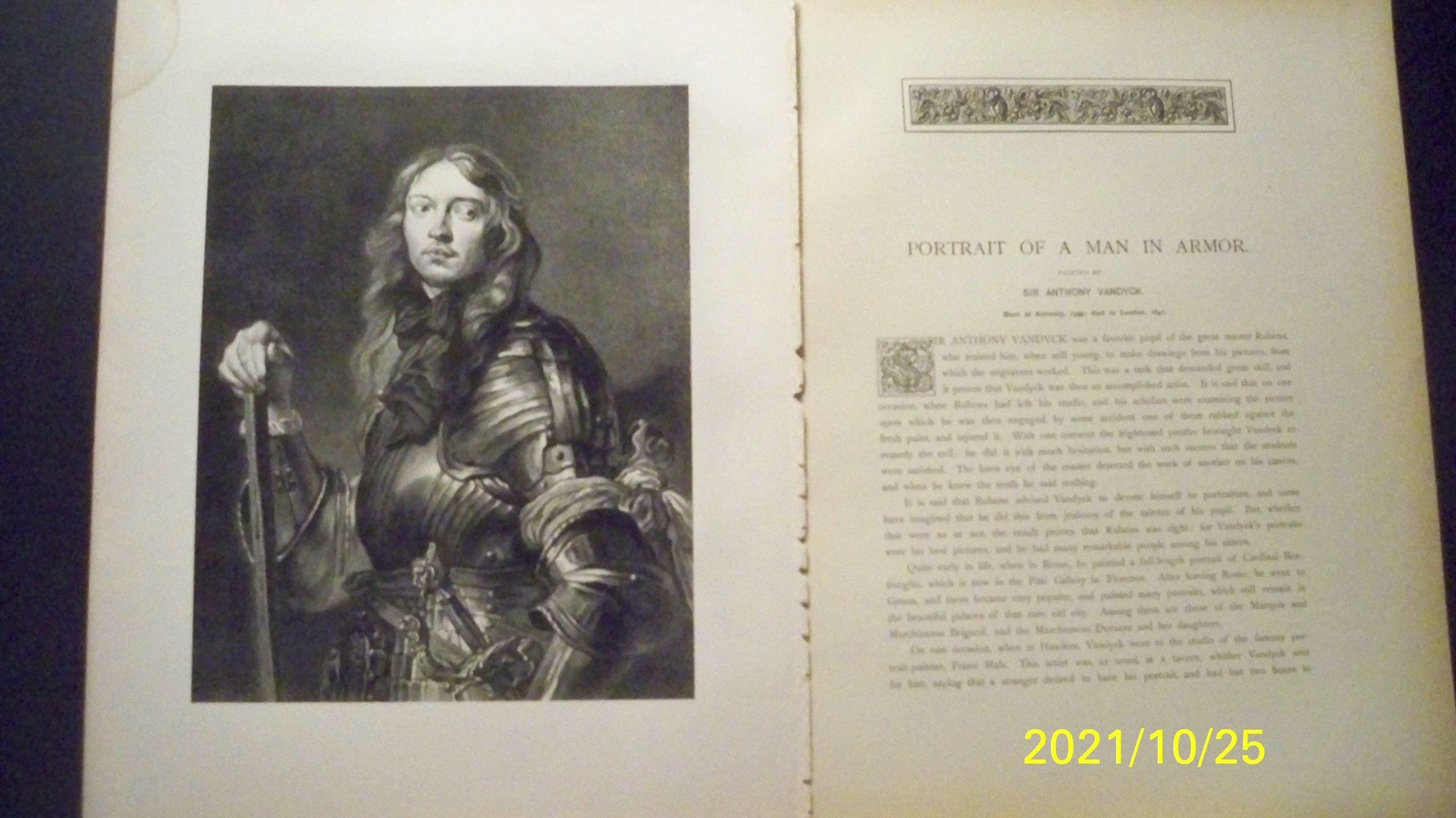 Engraving - PORTRAIT of A MAN in ARMOR - Circa - 1880's - Etsy