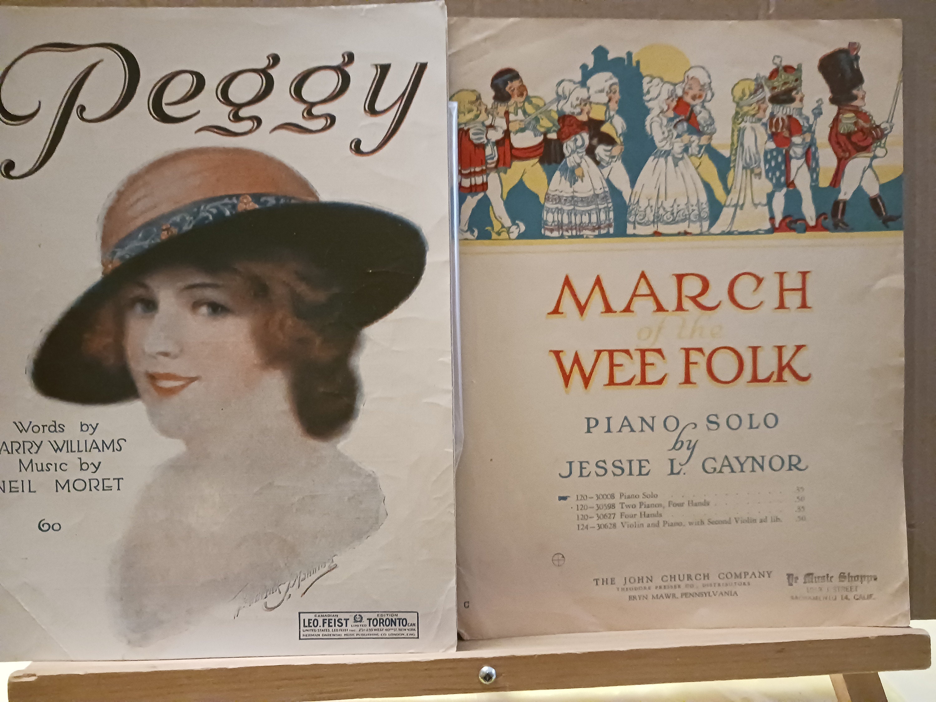 VINTAGE MUSIC SHEETS - Group 7 - Etsy