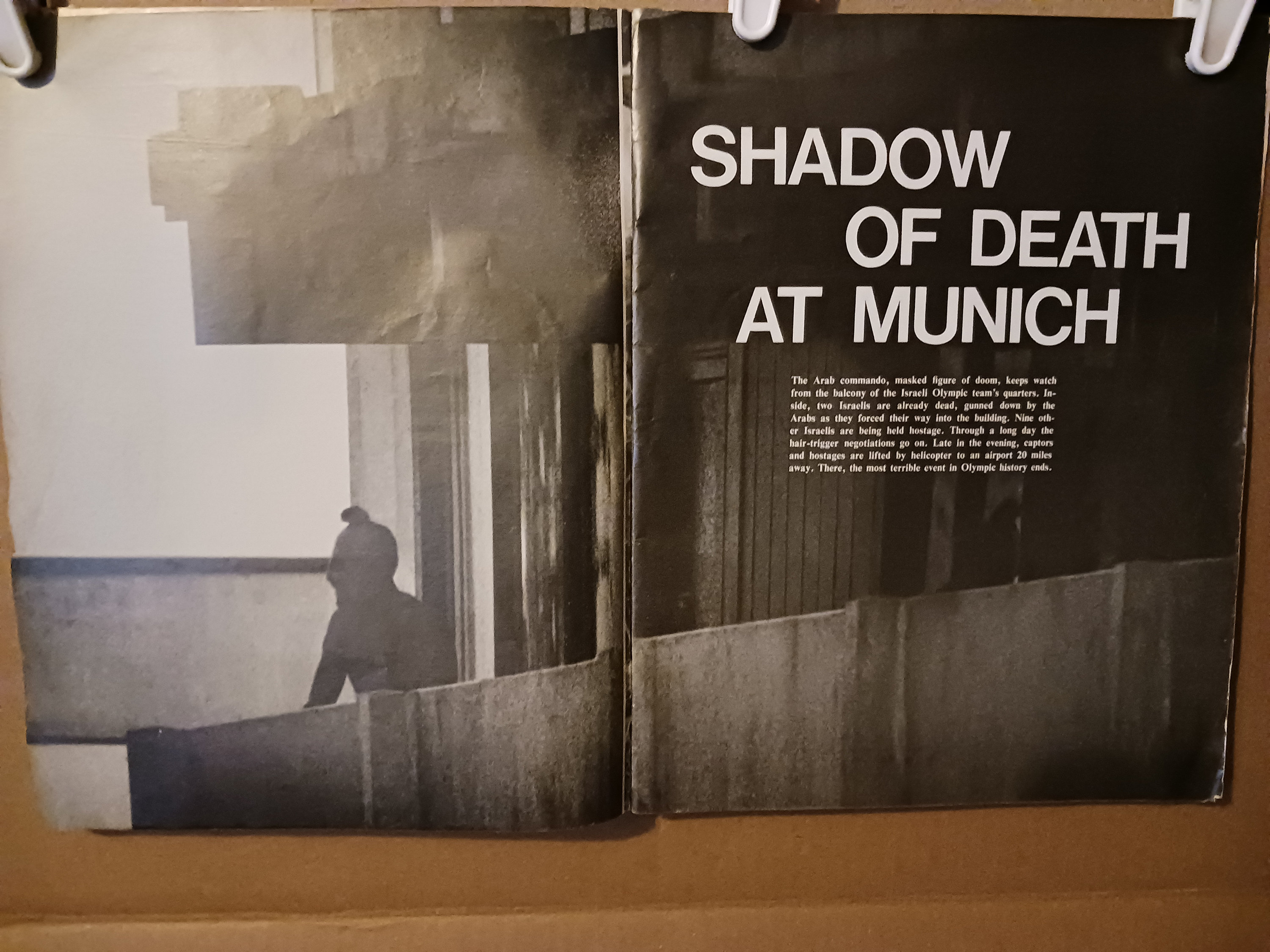 ISRAEL Life Magazine DEATH at MUNICH September 15. 1972 - Etsy