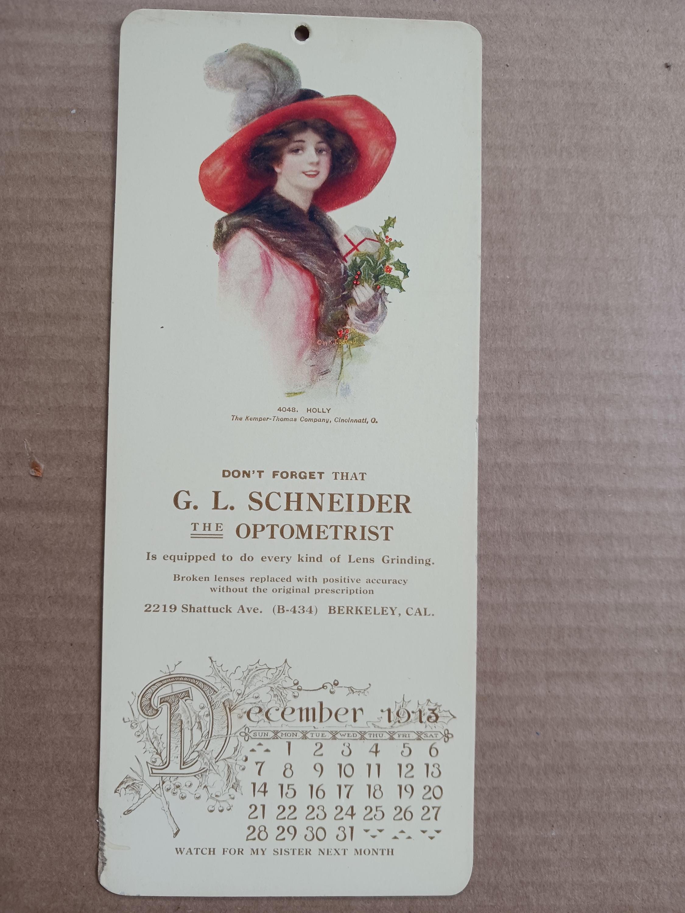4 VINTAGE CALENDARS = 1913 AND 1914 - Etsy