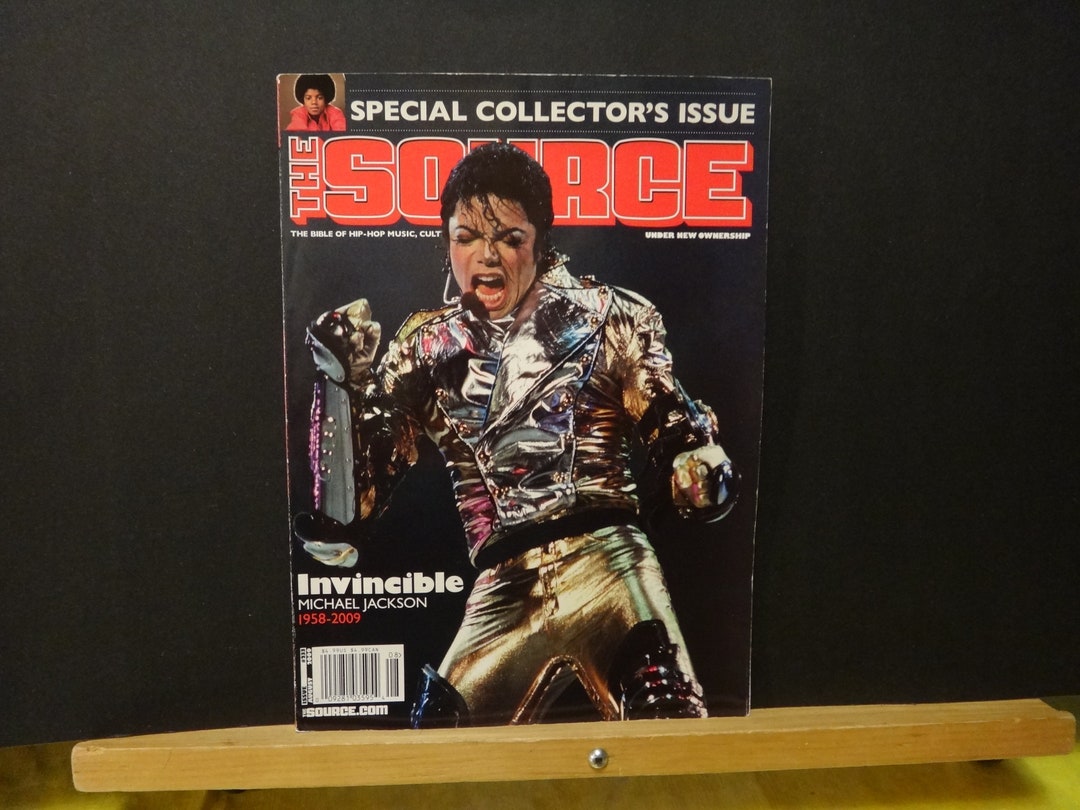 MICHAEL JACKSON - Magazine - the Source - 2009 - Etsy