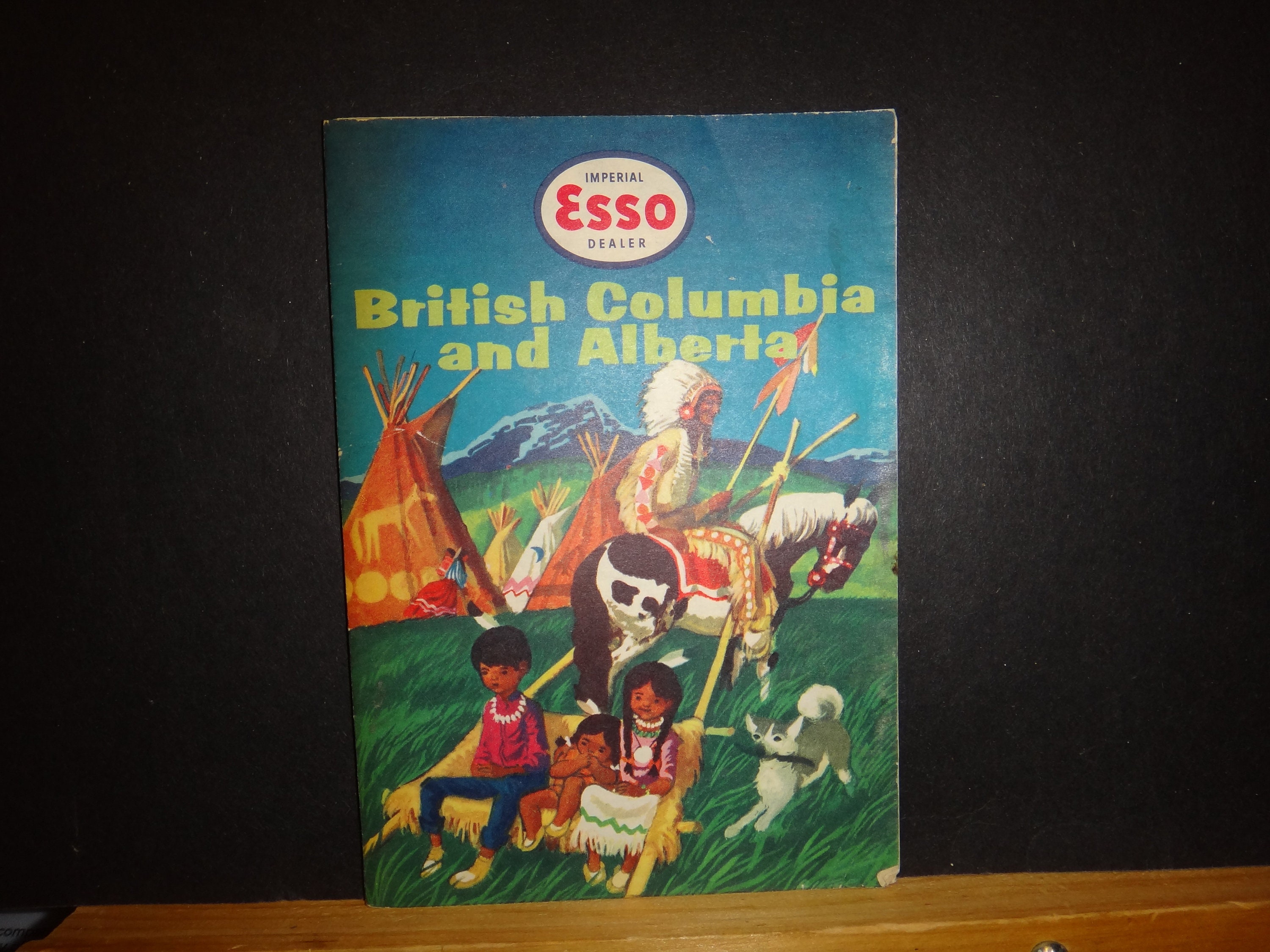 BRITISH COLUBIA & ALBERTA Road Map - 1957 - Etsy