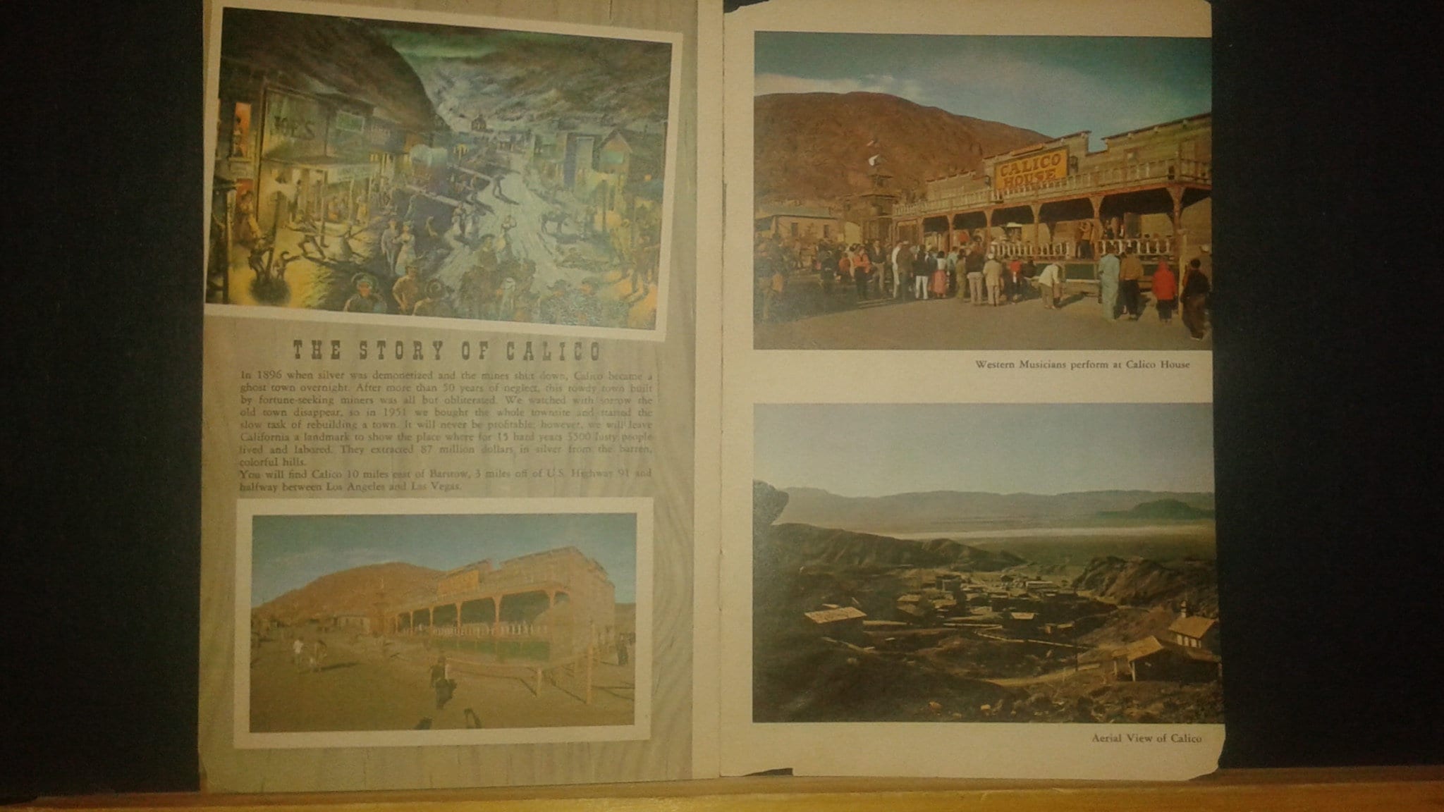 KNOTTS BERRY FARM & Ghost Town Menu 1965 - Etsy