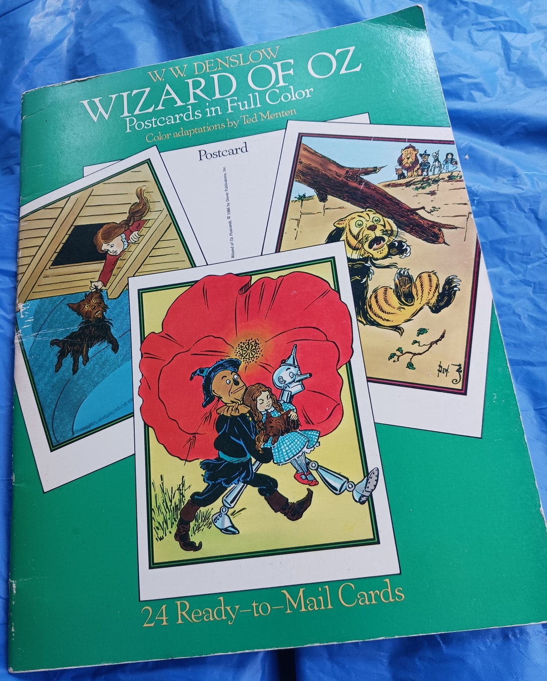 WIZARD OF OZ Postcards - 1986 - Etsy