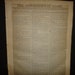 7 ORIGINAL HISTORICAL NEWSPAPERS - 1832, 1835, 1850, 1855, 1873,1884 ...