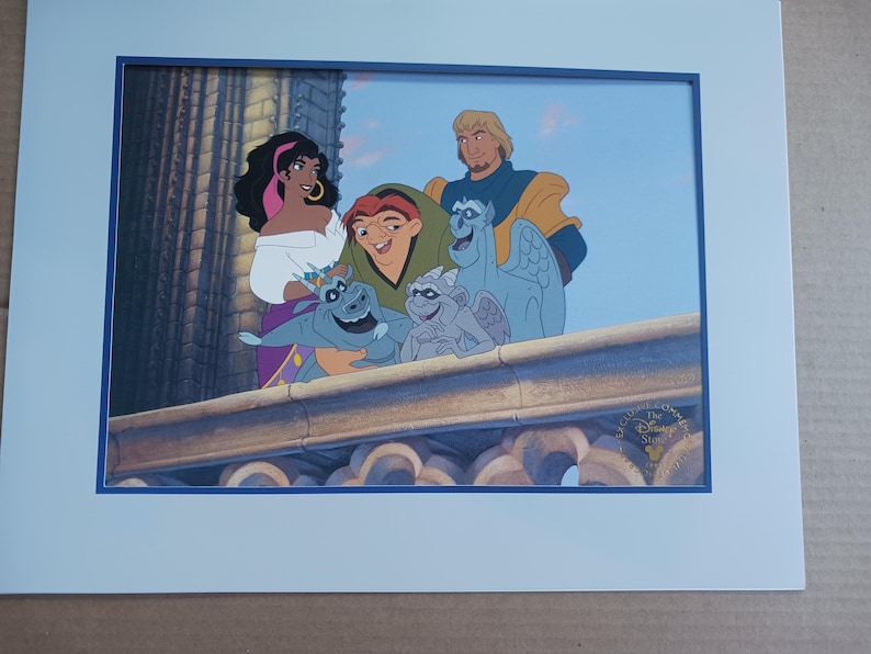HUNCHBACK of NOTRE DAME Lithograph - Etsy