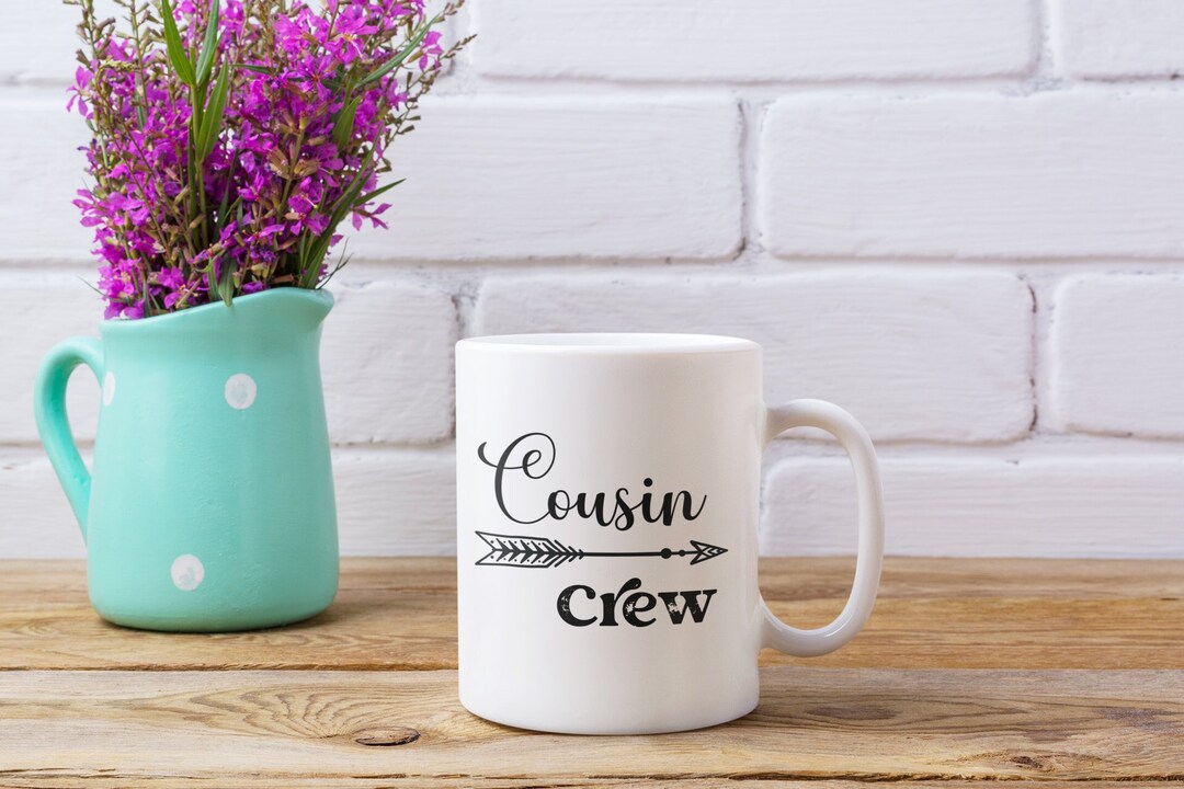 Cousin Crew Custom Mug - Personalized Cousin Mug - Matching Cousin Cup ...