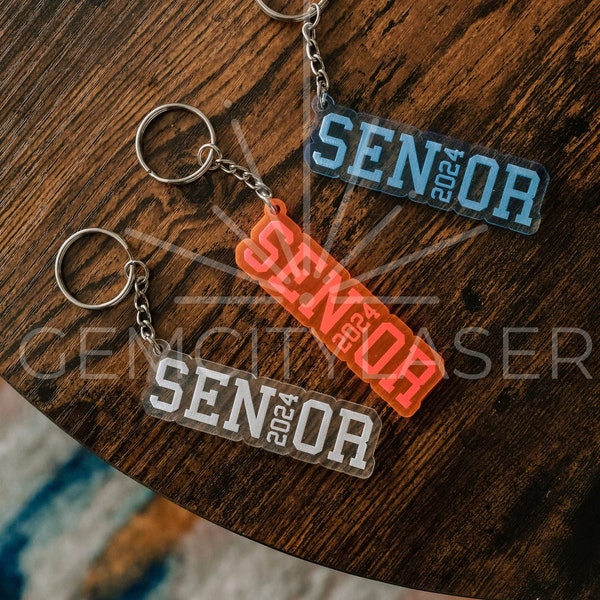 Senior Keychains - Etsy