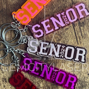 Class of 2025/26 Senior Keychains (bulk + Custom Colors Available) - Etsy